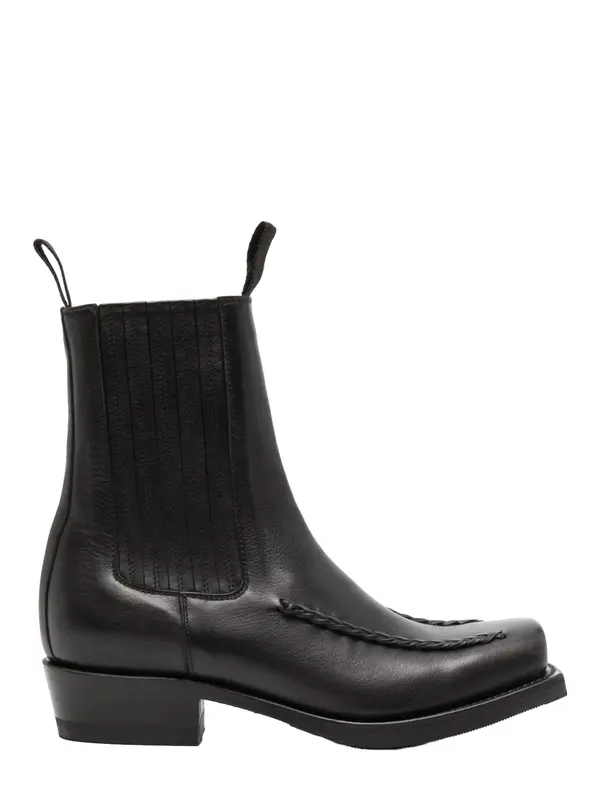 Hereu Agulla 45mm Leather Chelsea Boots - Black