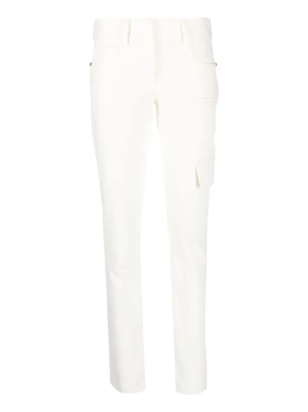 GENNY Slim-cut Cargo Trousers - Neutrals