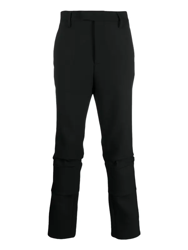 AMBUSH Panelled Slim-fit Trousers - Black