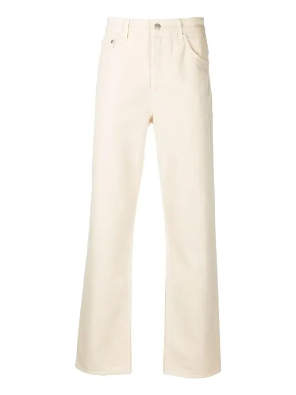 Sandro Straight-leg Jeans - Neutrals