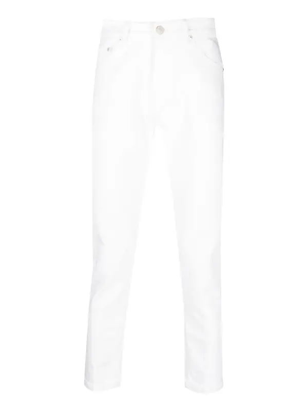 PT TORINO Mid-rise Skinny Jeans - White