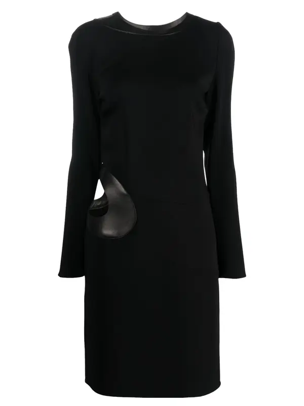 TOM FORD Cut-out Knee-length Dress - Black