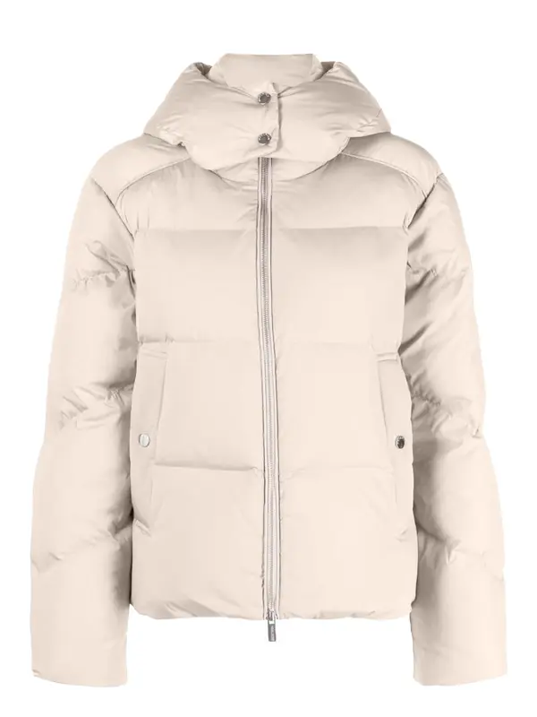 Woolrich Detachable-hood Padded Jacket - Neutrals