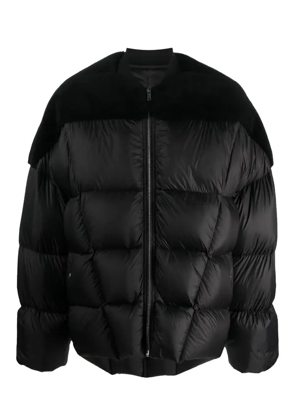 Rick Owens Luxor Flight Padded Down Jacket - Black