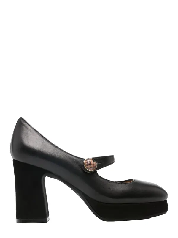 Roberto Festa Kangra 95mm Leather Pumps - Black