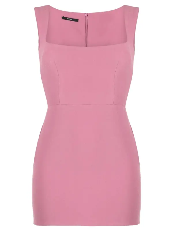 Alex Perry Square-neck Minidress - Pink