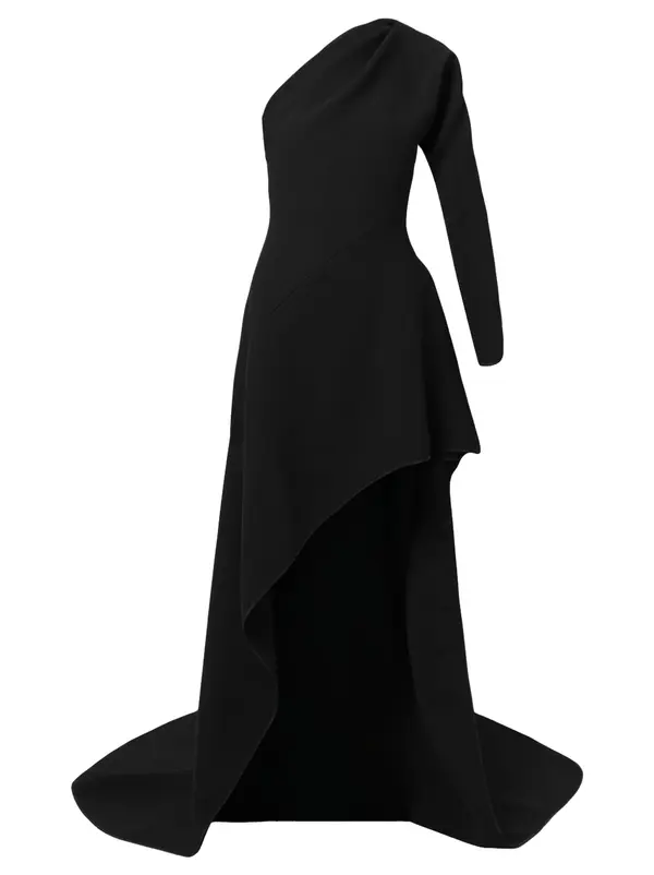Maticevski One-shoulder Gown - Black