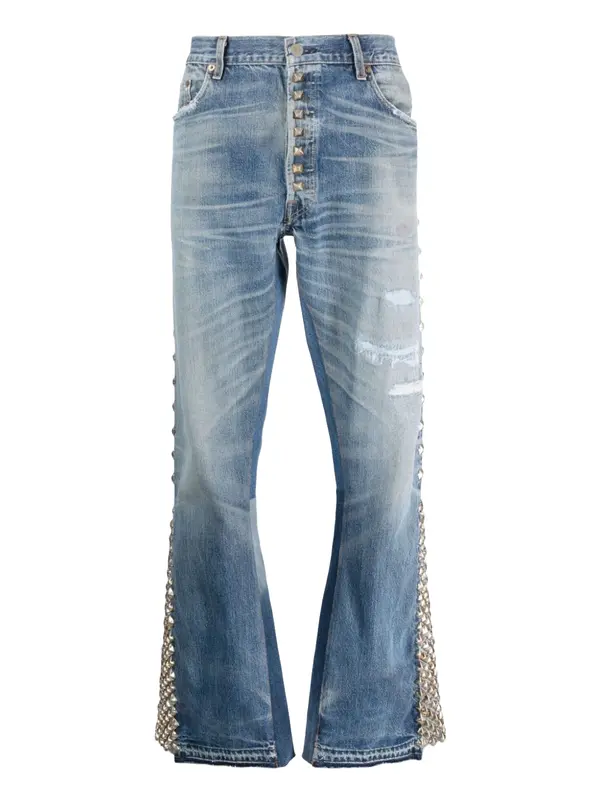 GALLERY DEPT. Mid-rise Wide-leg Jeans - Blue