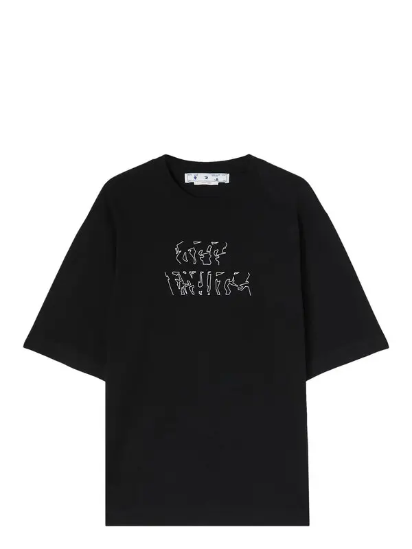 Off-White Neen Arrow Skate T-shirt - Black
