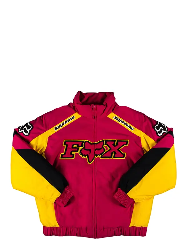 Supreme X Fox Racing Puffy Jacket - Pink