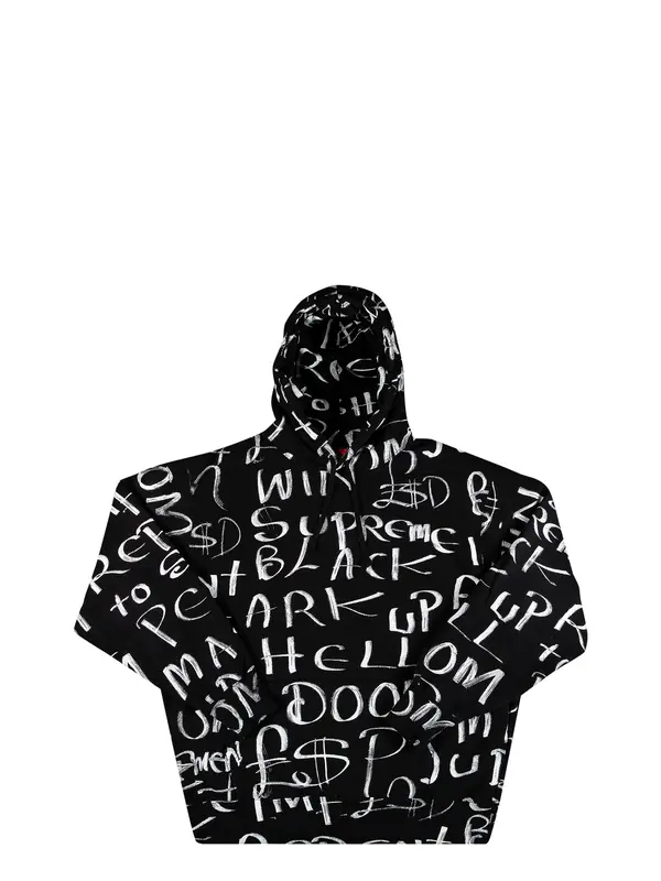 Supreme Ark Hooded Sweatshirt - Black