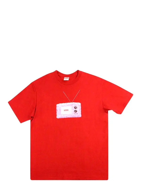Supreme Tv Tee - Red