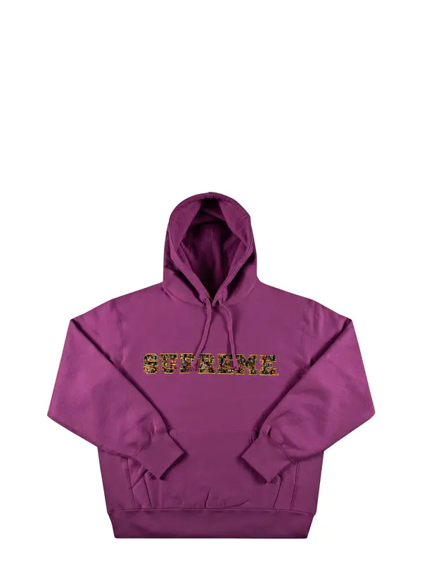 Supreme Jewels Hooded Sweatshirt - Purple