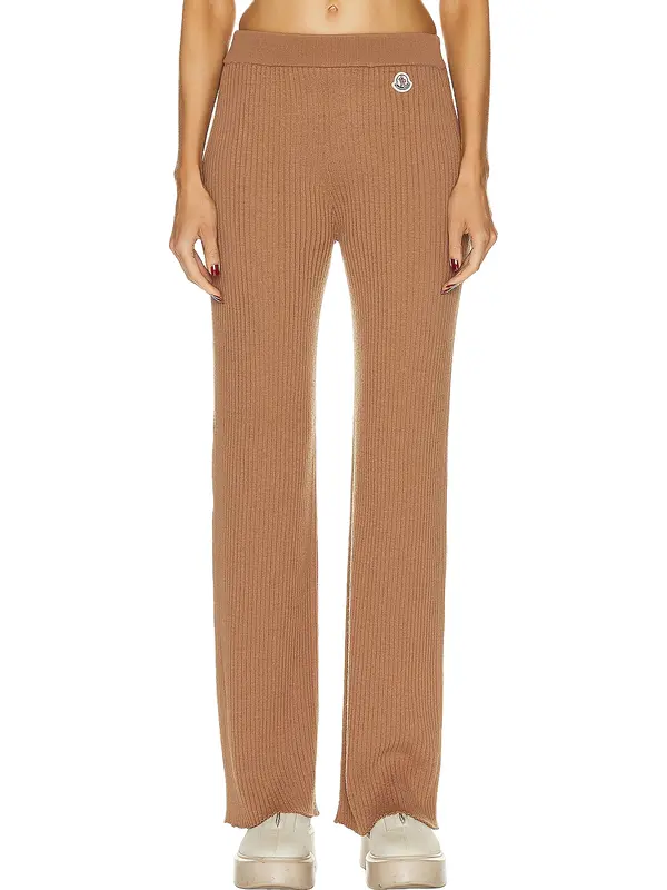 Moncler Knit Pant - Camel