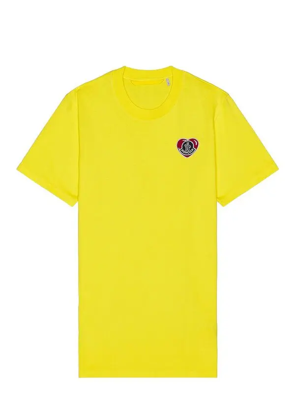 Moncler T-shirt - Yellow