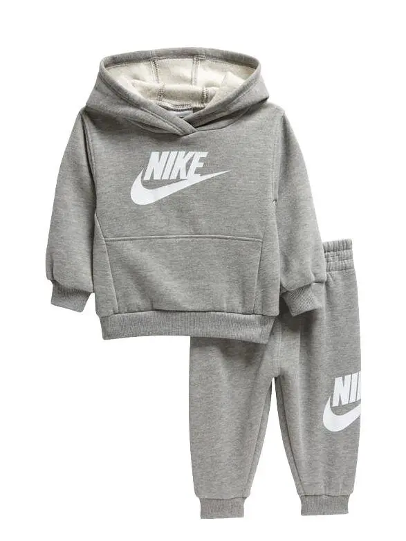 Nike Club Fleece Hoodie And Joggers Set - Dark Grey