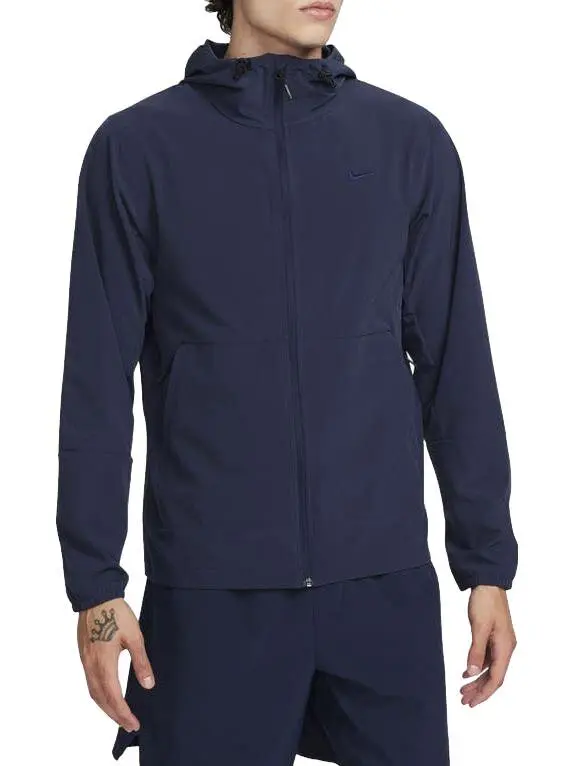 Nike Repel Unlimited Dri-fit Hooded Jacket - Obsidian/black/obsidian
