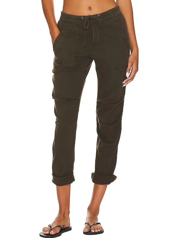 JAMES PERSE Soft Drape Utility Pant - Smoky Green