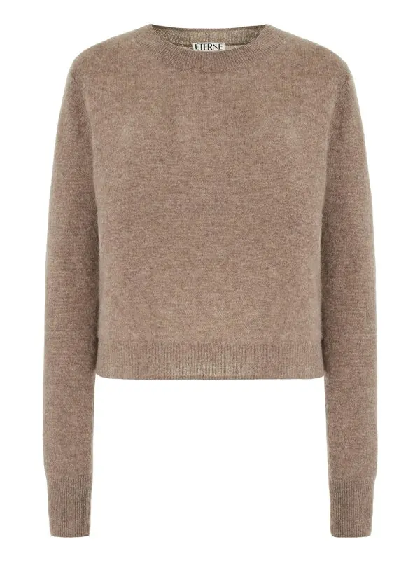Eterne Francis Cashmere Sweater - Brown