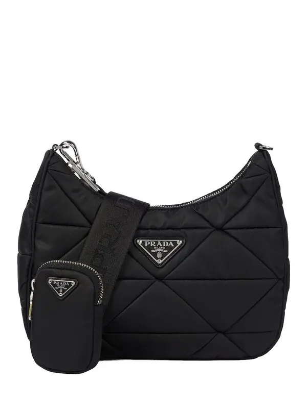 Prada Re-nylon Shoulder Bag - Black