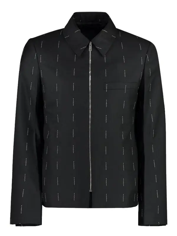 Givenchy Structured Zipped Jacket - Black
