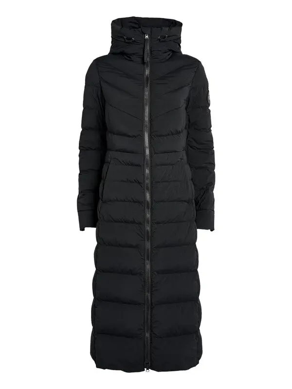 Canada Goose Down-filled Clair Long Coat - Black