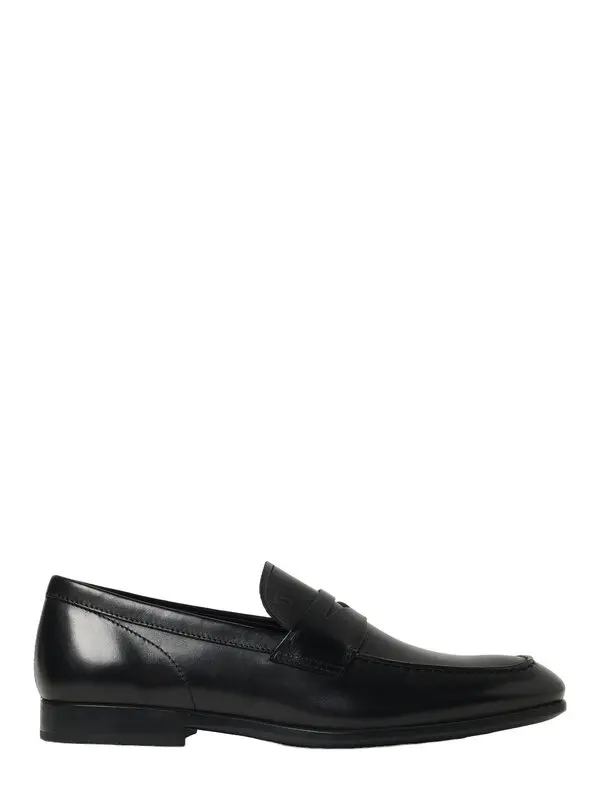 TOD'S Leather Loafers - Black