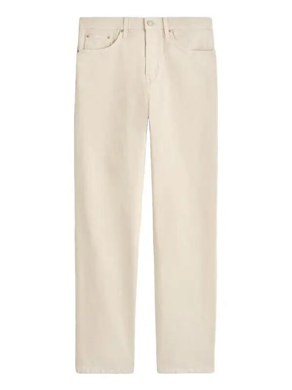 Cos Rider Straight-leg Jeans - Beige