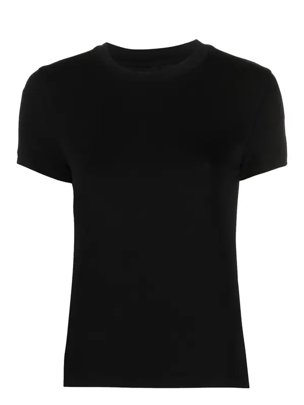 THOM KROM Cap-sleeve T-shirt - Black