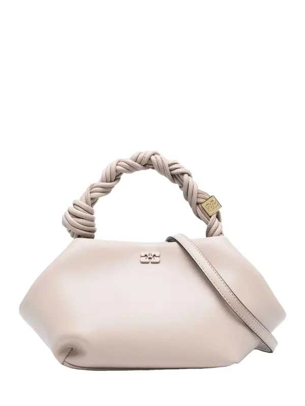 GANNI Small Bou Crossbody Bag - Grey