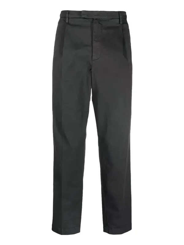 Barena Venezia Mid-rise Straight-leg Trousers - Grey
