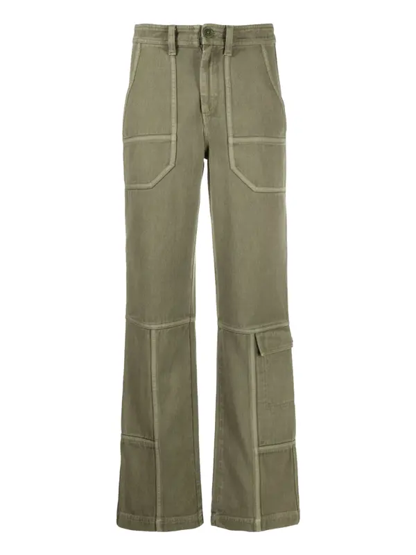 Zadig&Voltaire Pepper Straight-leg Trousers - Green