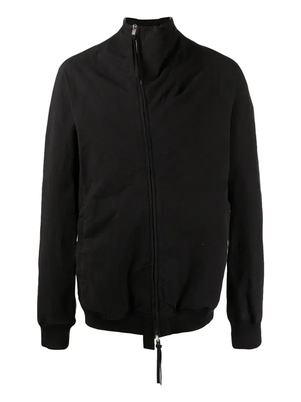 Boris Bidjan Saberi High-neck Zipped Jacket - Black