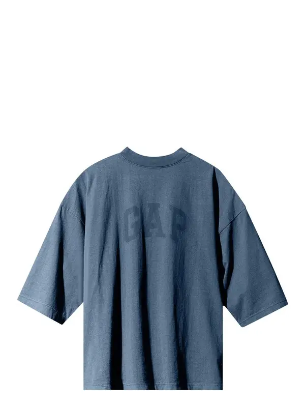 Yeezy Engineered Balenciaga Dove 3/4 Sleeve Tee 'dark - Blue
