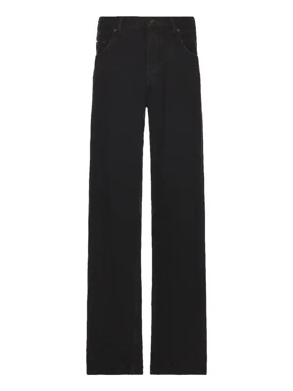 Saint Laurent Extreme Baggy Pant - Neo Carbon Black 3d