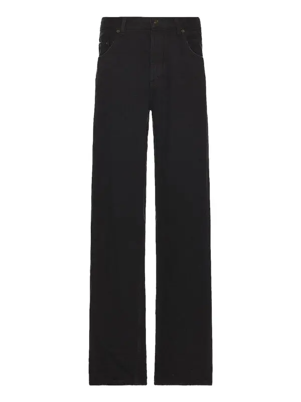 Saint Laurent Extreme Baggy Pant - Neo Carbon Black 3d