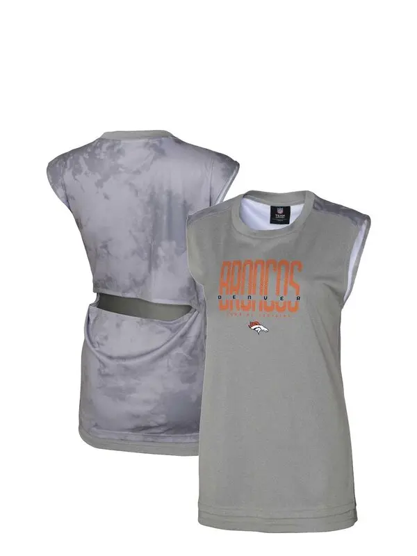 OUTERSTUFF Denver Broncos No Sweat Tank Top - Gray