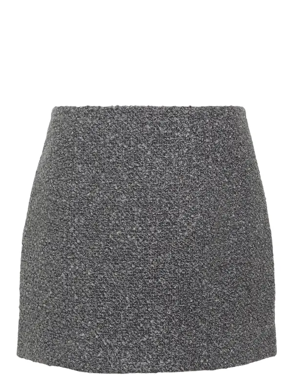 Patou High-rise Miniskirt - Grey