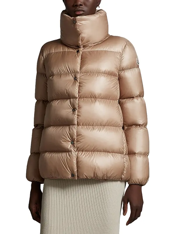 Moncler Cochevis Down Puffer Jacket - Brown