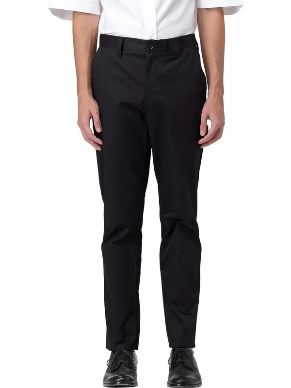 Burberry Cotton Cargo Pants - Black