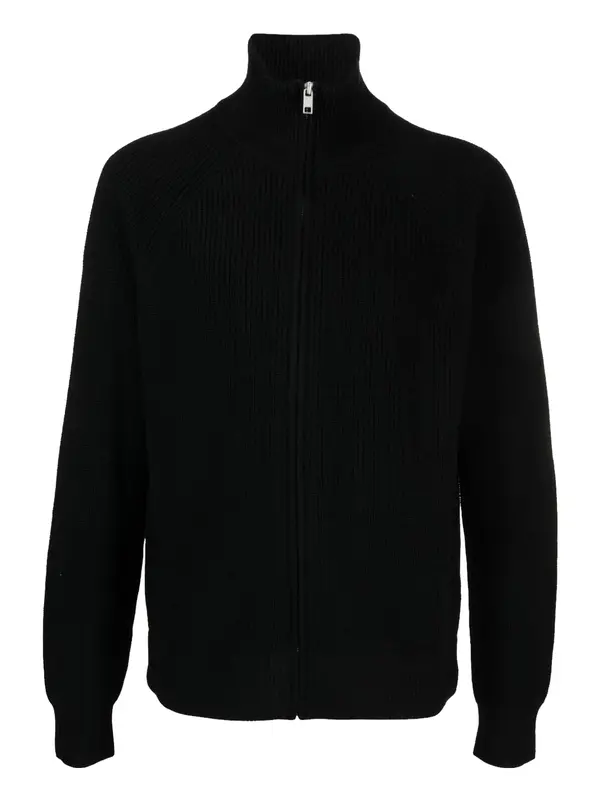 MARANT Benett Zip-up Cardigan - Black