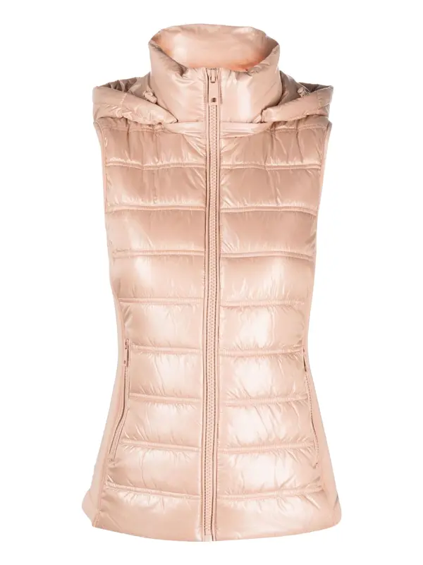 Calvin Klein Zip-up Padded Gilet - Pink