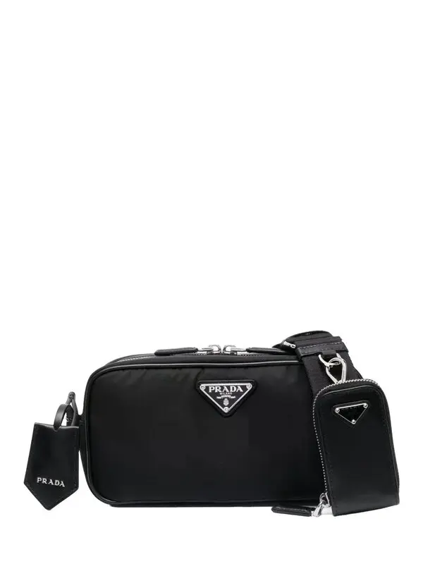 Prada Re-nylon Cross Body Bag - Black