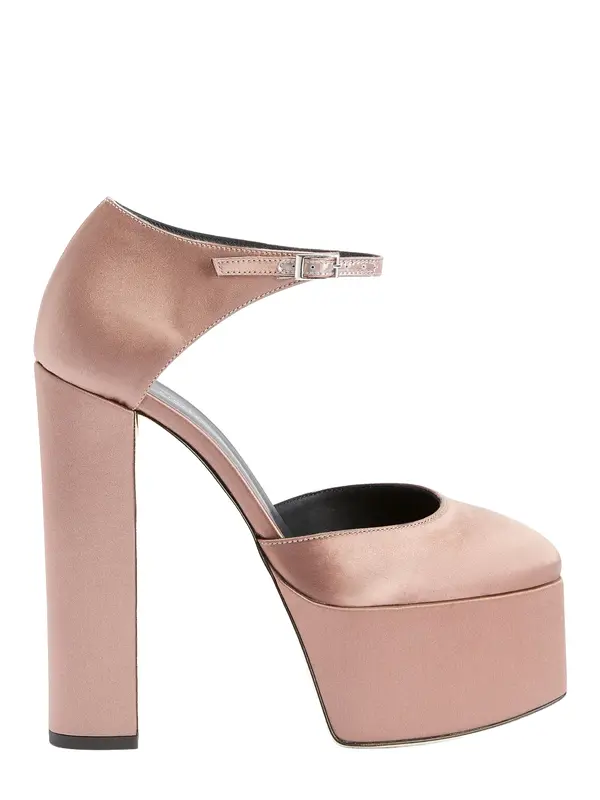 GIUSEPPE ZANOTTI 150mm Bebe Platform Pumps - Pink