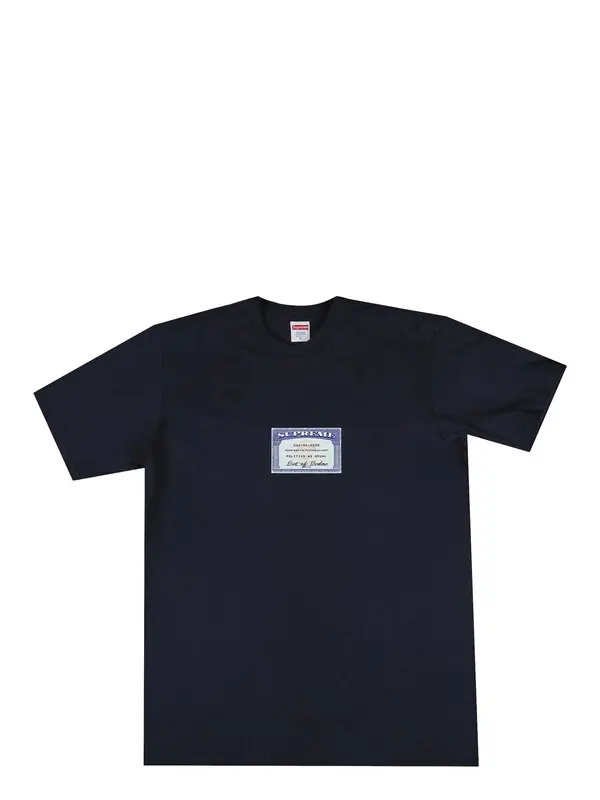 Supreme Social Tee 'navy - Blue