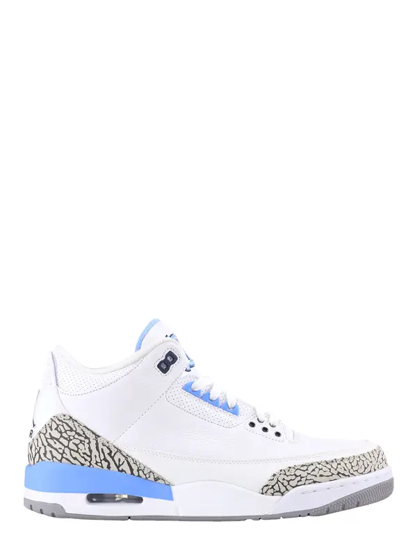 JORDAN 3 Retro Unc Player Exclusive Sneakers - Blue
