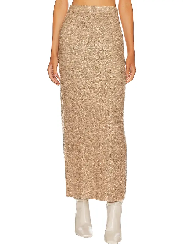 Lpa Milas Maxi Skirt - Camel