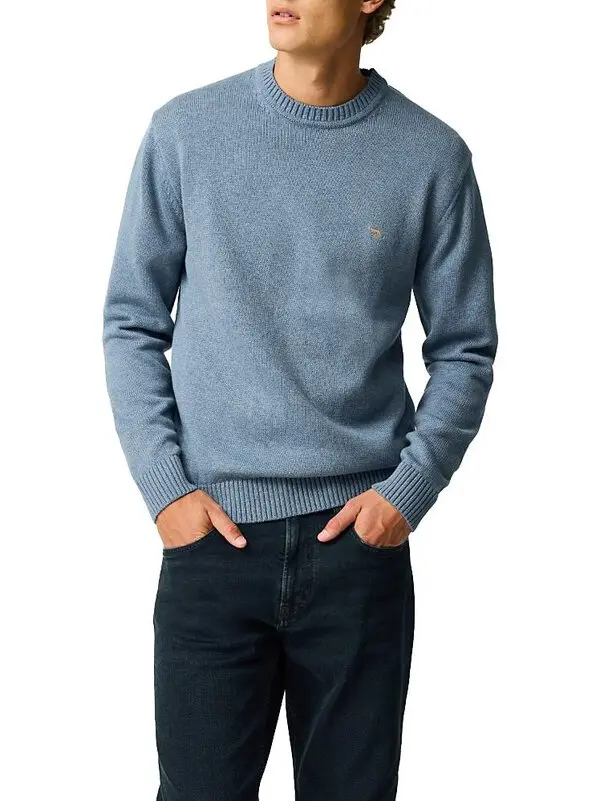 Rodd & Gunn Gunn Crew Neck Pullover Sweater - Chambray