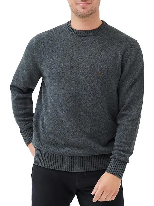 Rodd & Gunn Crew Neck Pullover Sweater - Charcoal