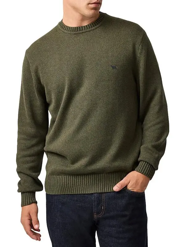 Rodd & Gunn Gunn Crew Neck Pullover Sweater - Loden